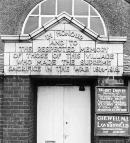 About – Chilwell Memorial Hall and Institute