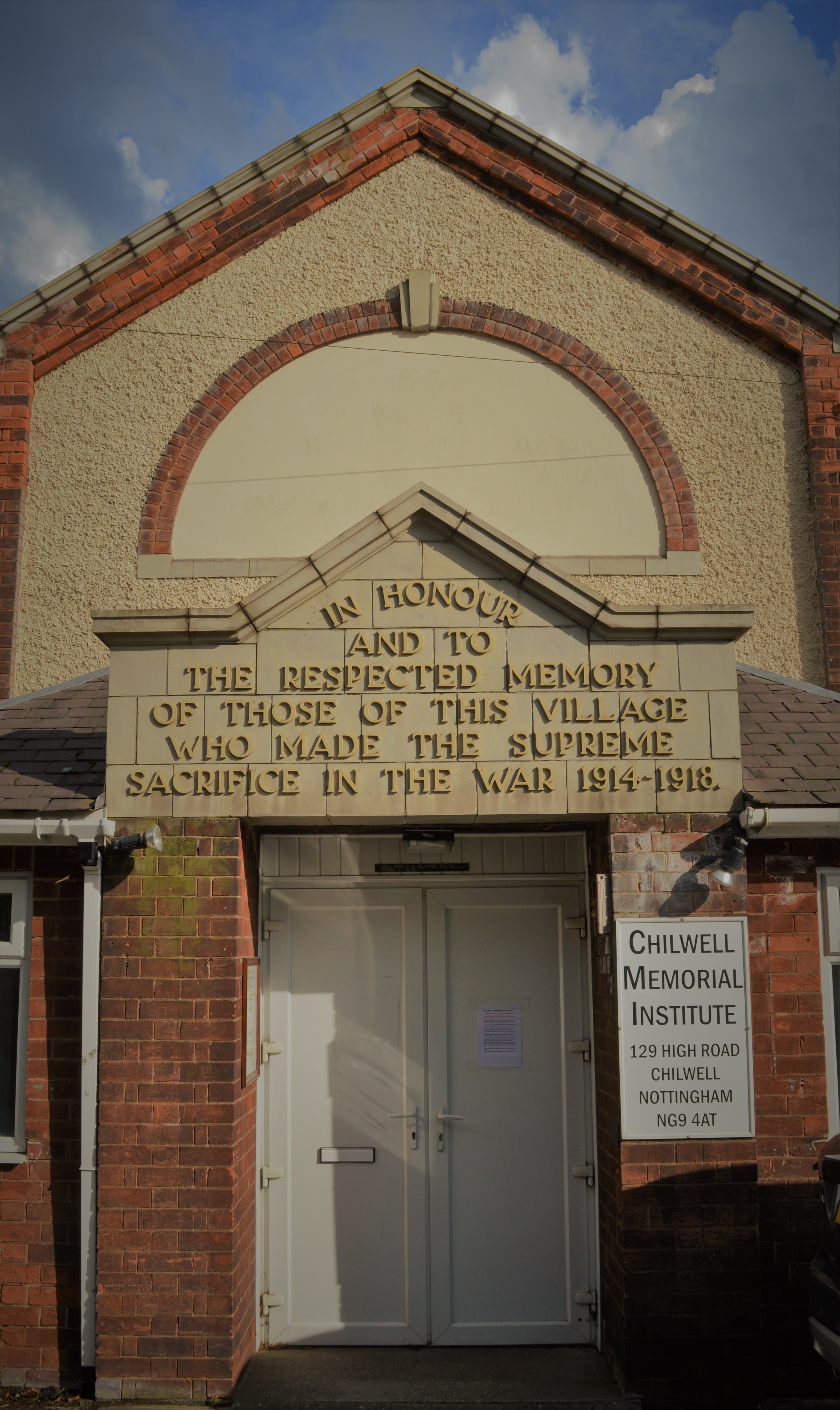 Activities – Chilwell Memorial Hall and Institute